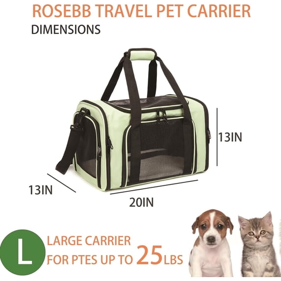 Cat Carrier Dog Carrier Pet Carriers for Medium Small Cats Dogs Puppies ...