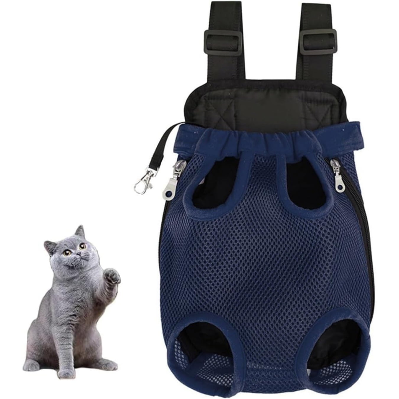 Cat Carrier, Portable Pet Carrier Backpack, Adjustable Pet Front Cat ...
