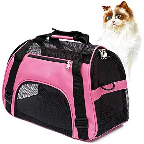 Cat Carrier for Small Cats Soft-Sided Pet Carrier for Cats Puppies ...