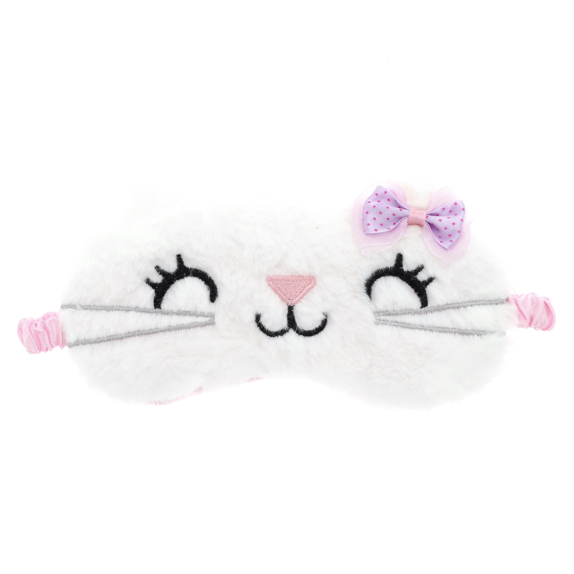 Unique Bargains 1 Pc Cat Cartoon Sleep Mask Soft Eye Shade Cover for ...