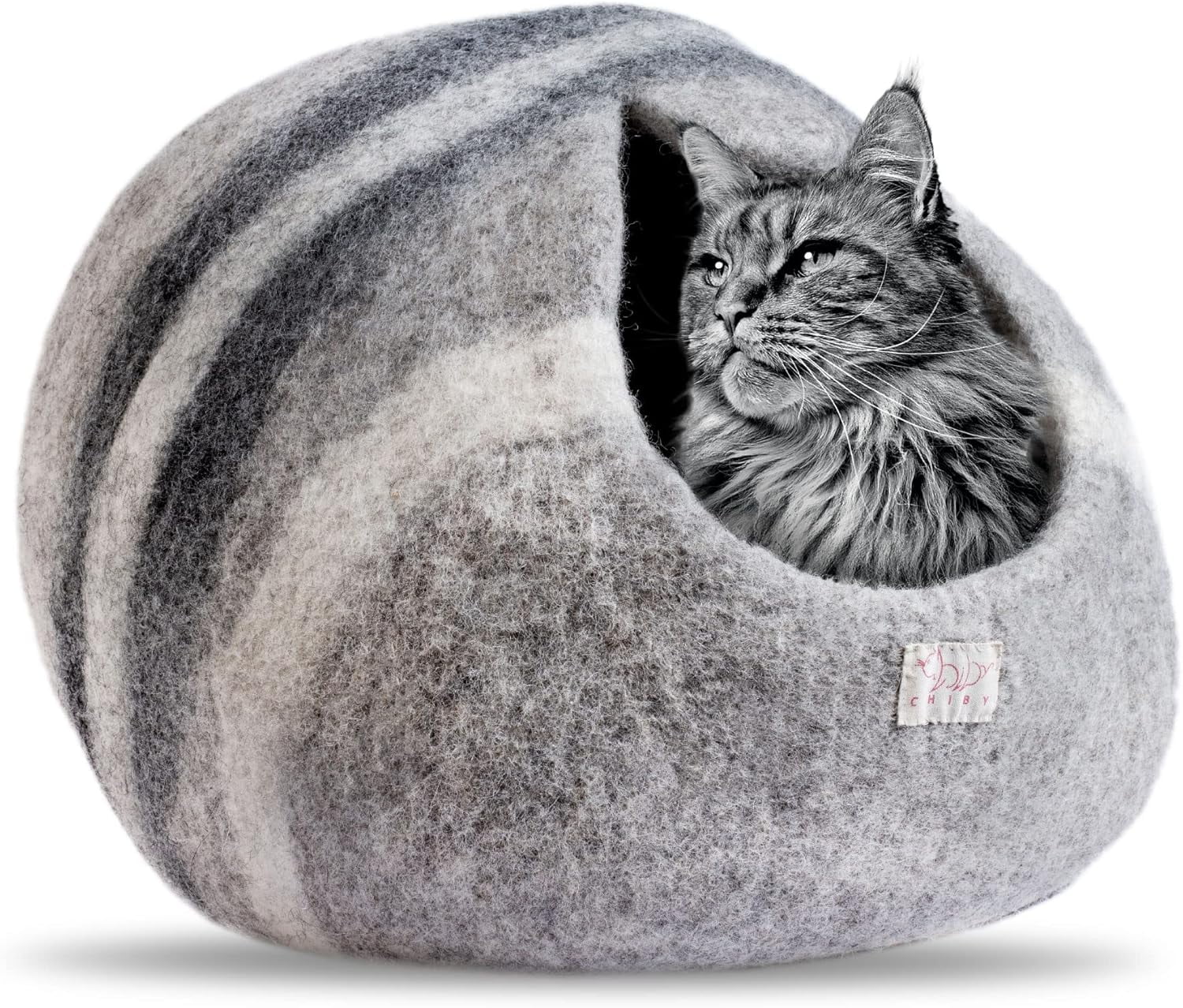 Cat Cave Bed (Medium) Cat House for Indoor Cats~ Eco Friendly~ Hand ...