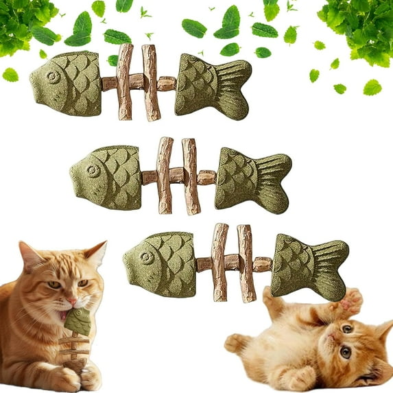 Cat Chew - Fix Cat Dental Health, Catnip Toys for Indoor Cats, Natural ...