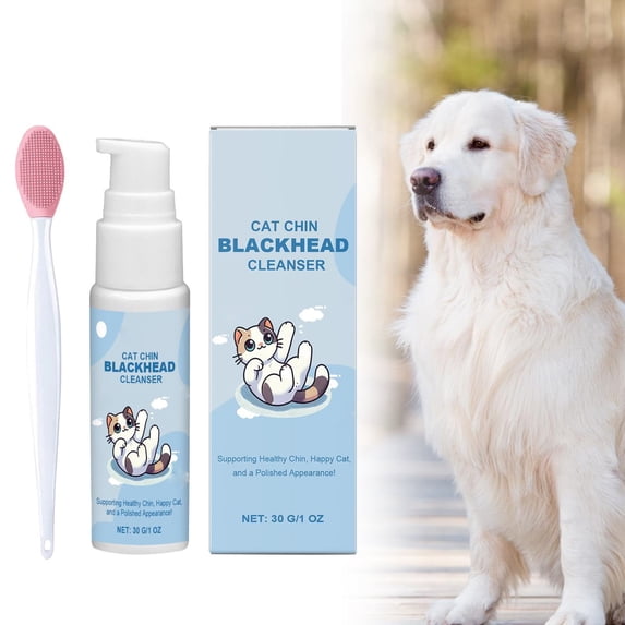 Cat Chin Care Kit Gentle Cat Chin Blackhead Remover With Cleansing ...