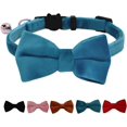 Cat Collar Breakaway with Bell and Removable Bow Tie Safety Buckle ...