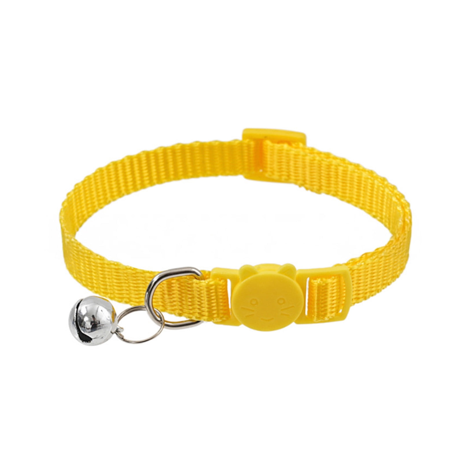 Cat Collar with Bell Soft Cat Safety Collar with Quick Release Buckle ...