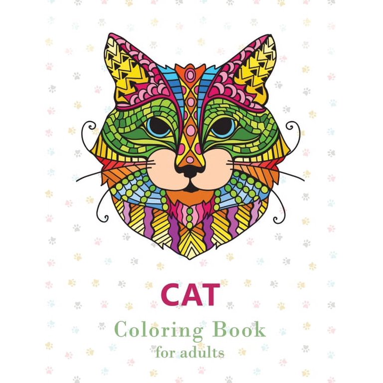 cat patterns coloring book
