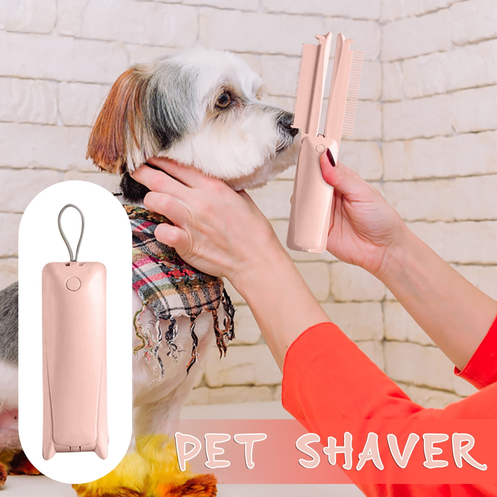 Cat Comb Dog Brush for Grooming - 3 in 1 Pet Comb Deshedding Brush ...