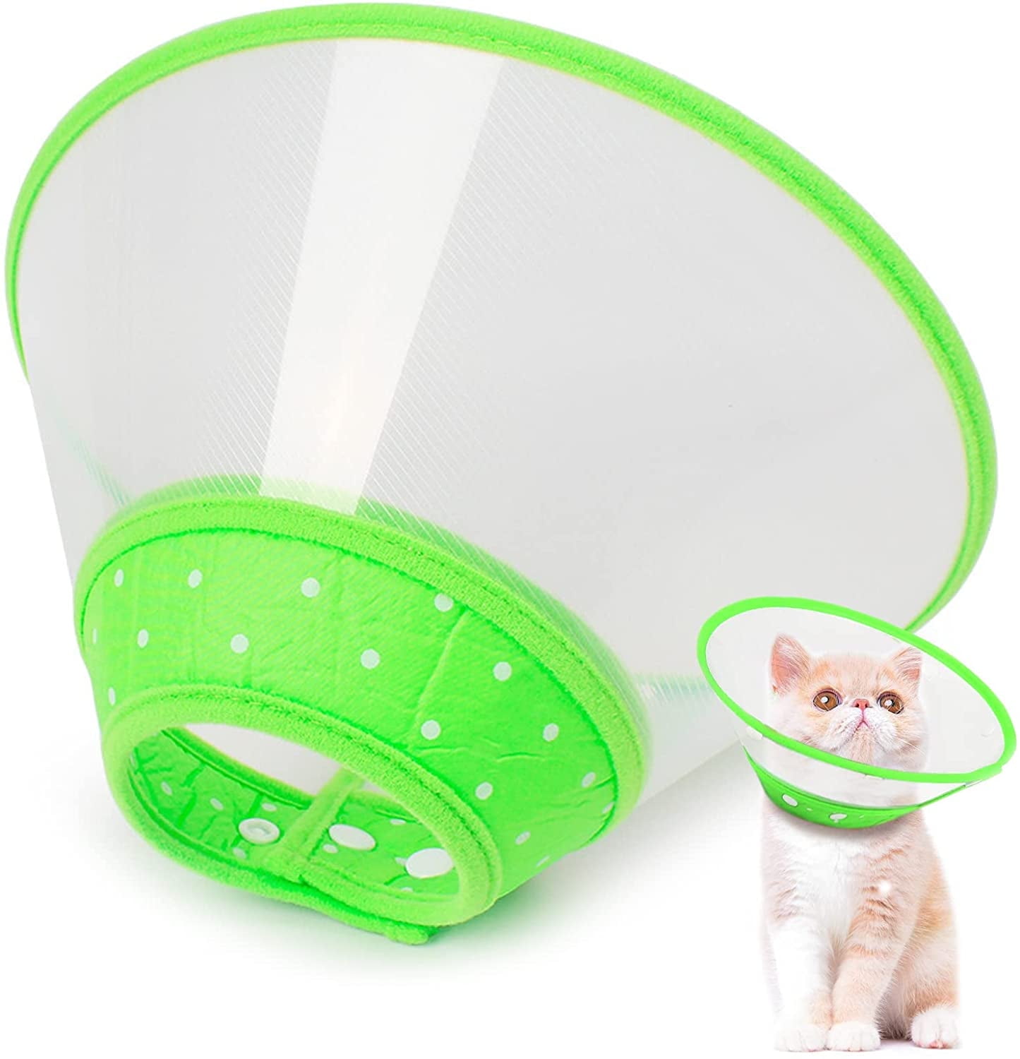 Walmart Cat Cone, 5.7in Soft Small Head Protective Plastic Neck Collar ...