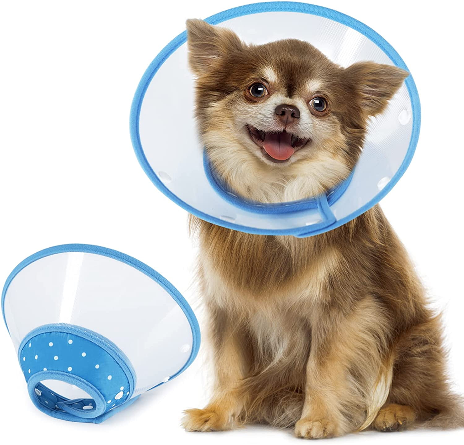 Walmart Cat Cone, Adjustable Soft Protective E-Collar for Small Dogs ...