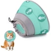 Pets Kitten Elizabethan Adjustable Soft Edge Cat E-Collar Cute Toast ...