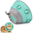 Emapoy Adjustable Soft Cat Cone Collar, Protective Recovery Collar for ...