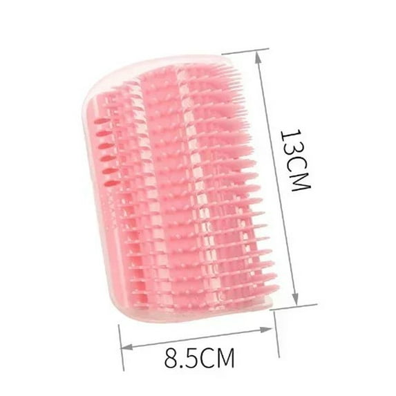 Cat Corner Brush Comb Massager for Cat Arch Plastic Scratcher Remove ...