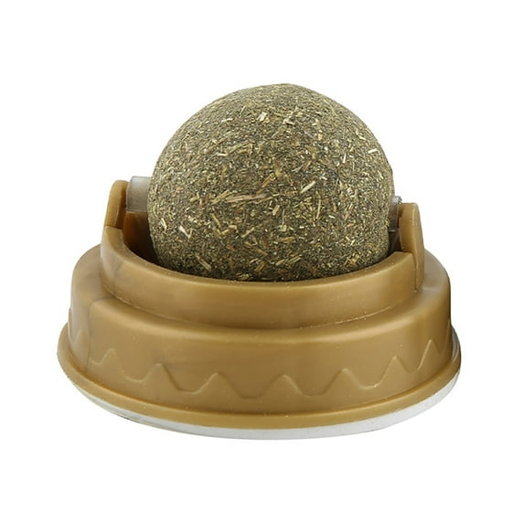 Cat Crack Catnip Ball Chew Teeth Cleaning Rollerball for Cats Catnip ...