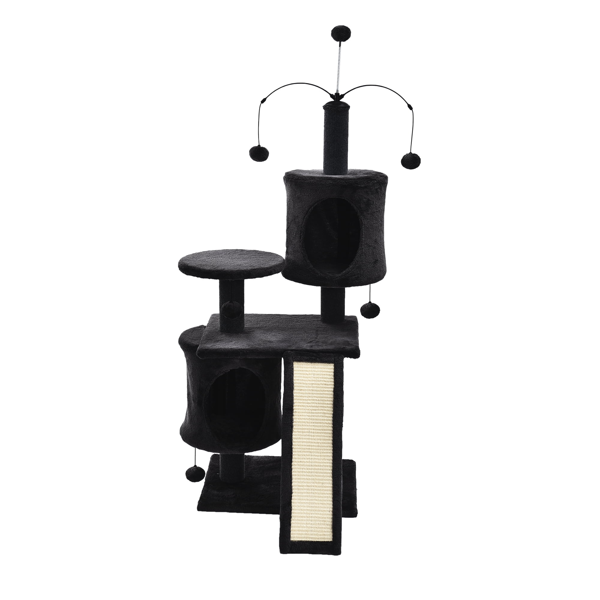 Cat Craft Condo Duplex Playset - Charcoal - 53 Inches - Walmart.com