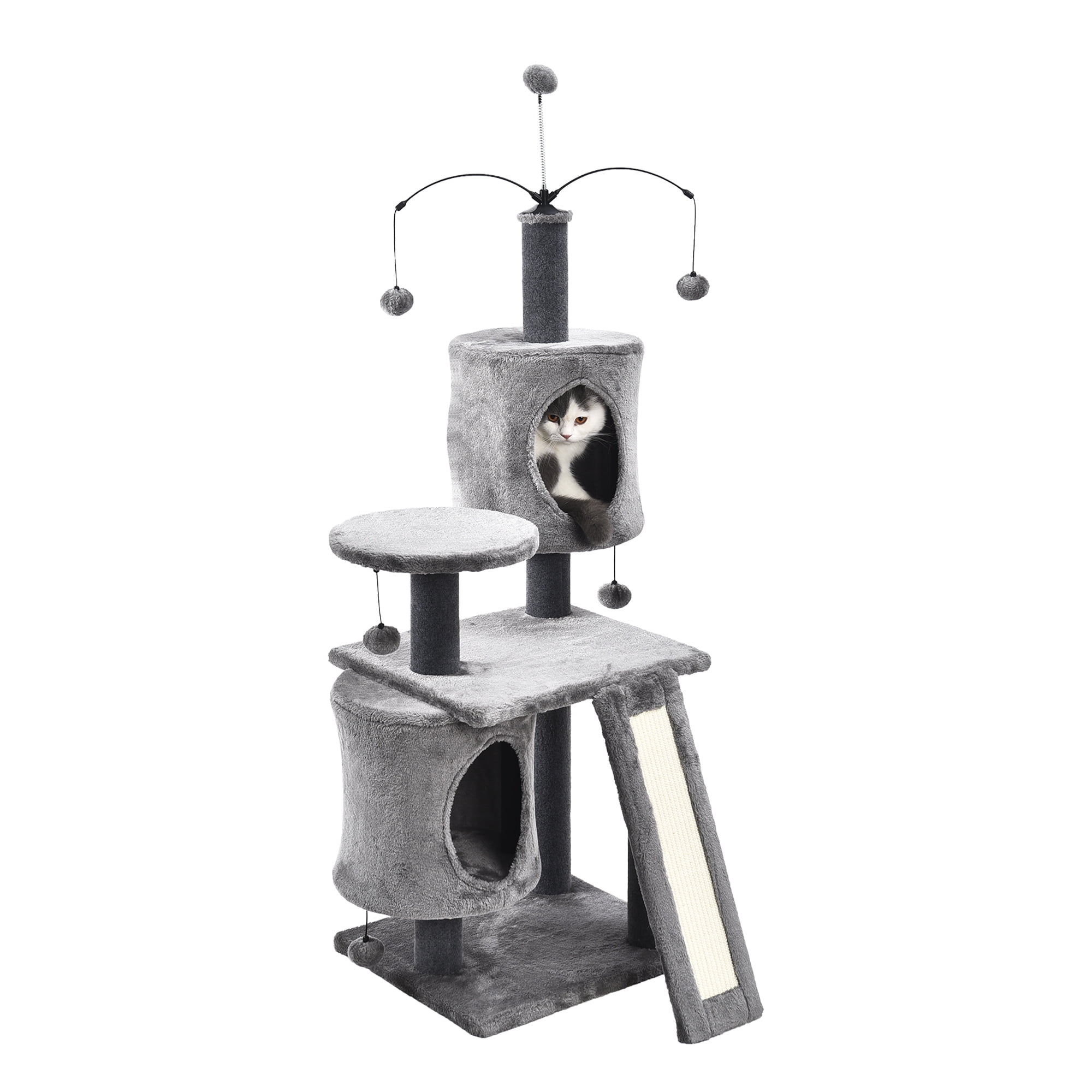 Cat Craft Condo Duplex Playset - Grey - 53 Inches - Walmart.com