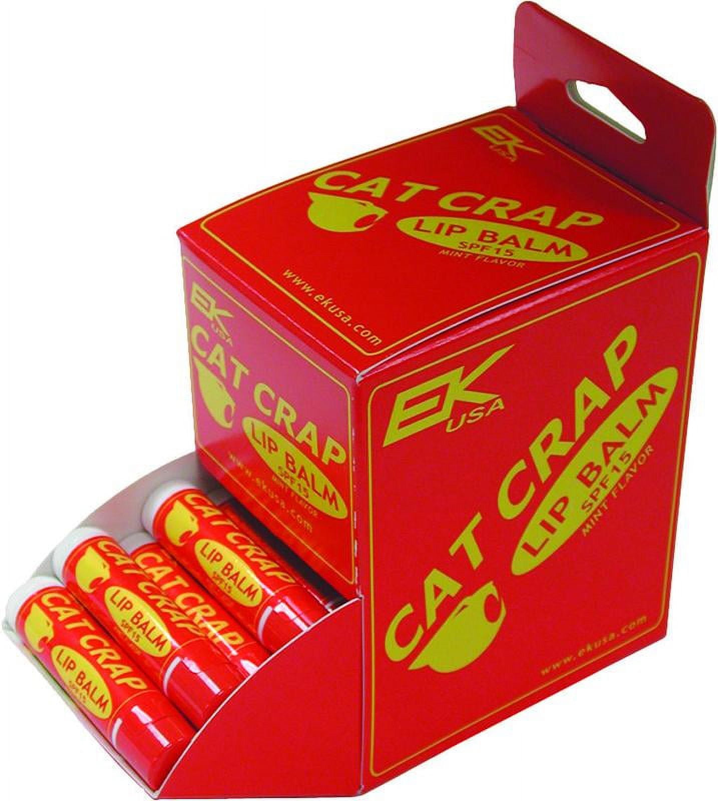 Cat Crap 10517; Lip Balm 0.15Oz 48 Pack Display - Walmart.com