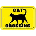 Cat Crossing Sign - Walmart.com