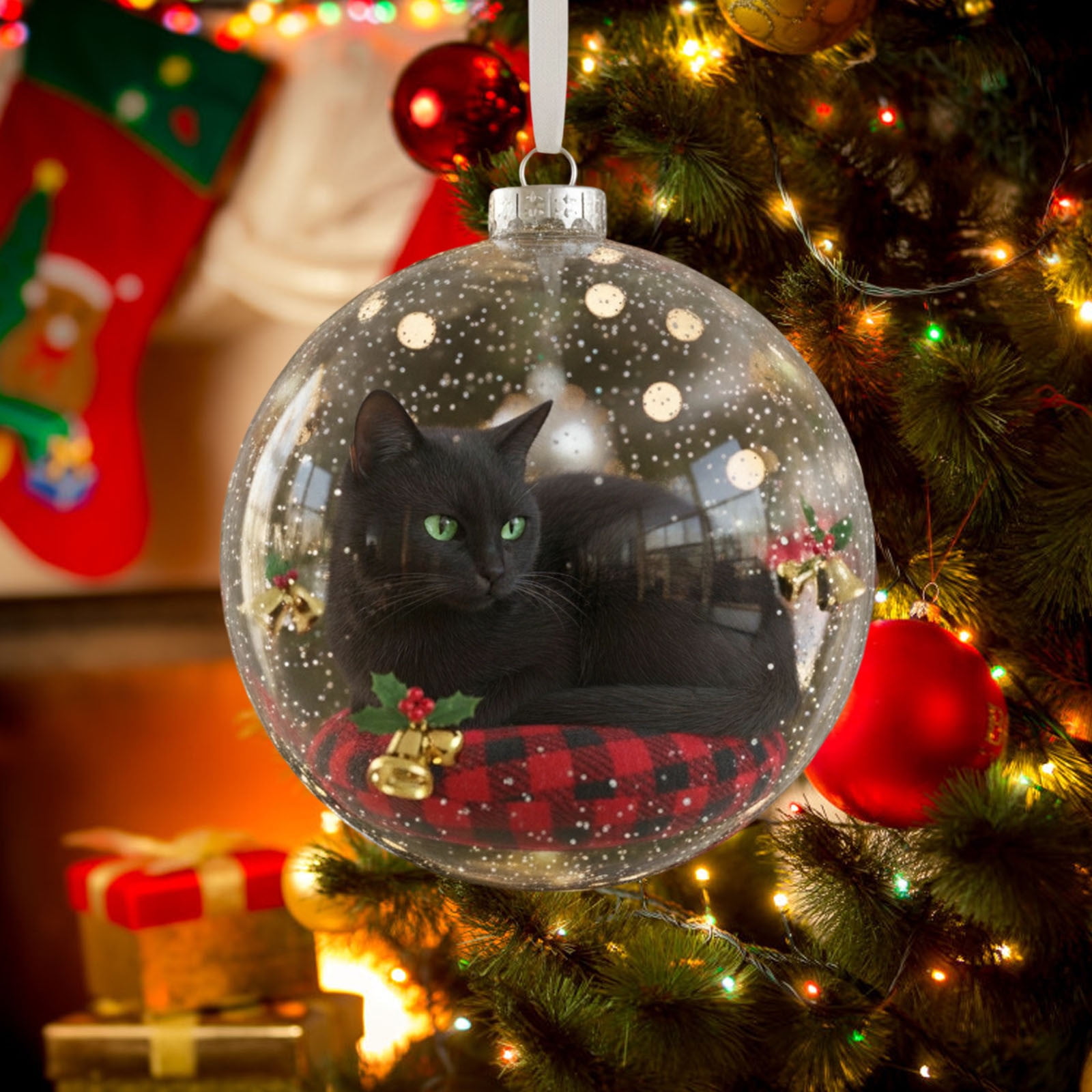 Cat Crystal Ball Snow Globe Collection Persian Siamese Maine Coon ...