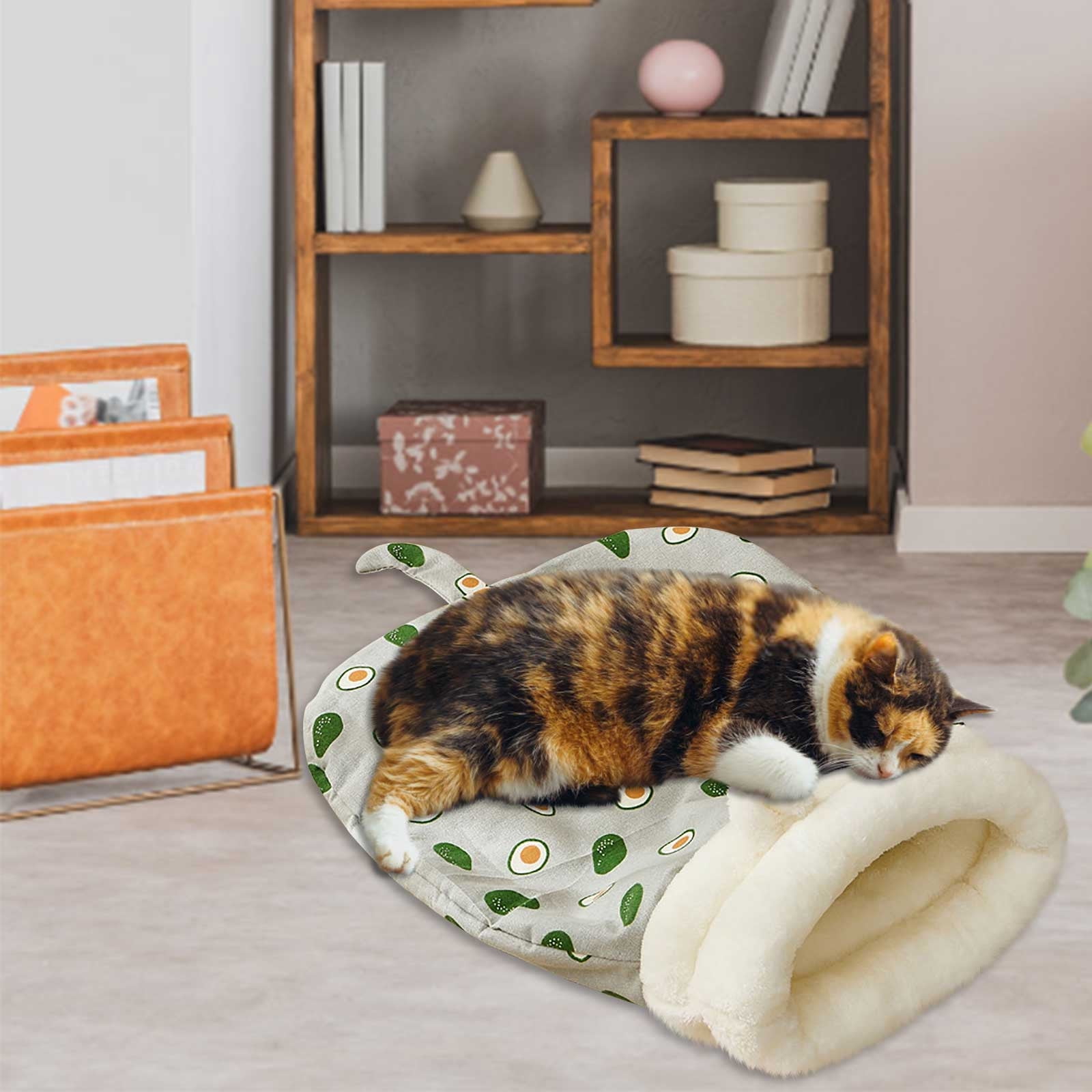 Cat Cushion Bag, Cat Sleeping Bag, Soft Cat Sack, Semi-Closed Pet ...