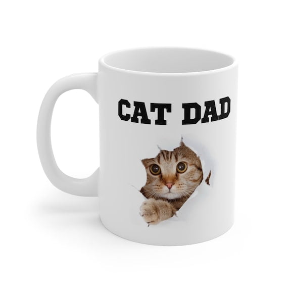 Cat Dad Mug funny father day for dad papa - Walmart.com