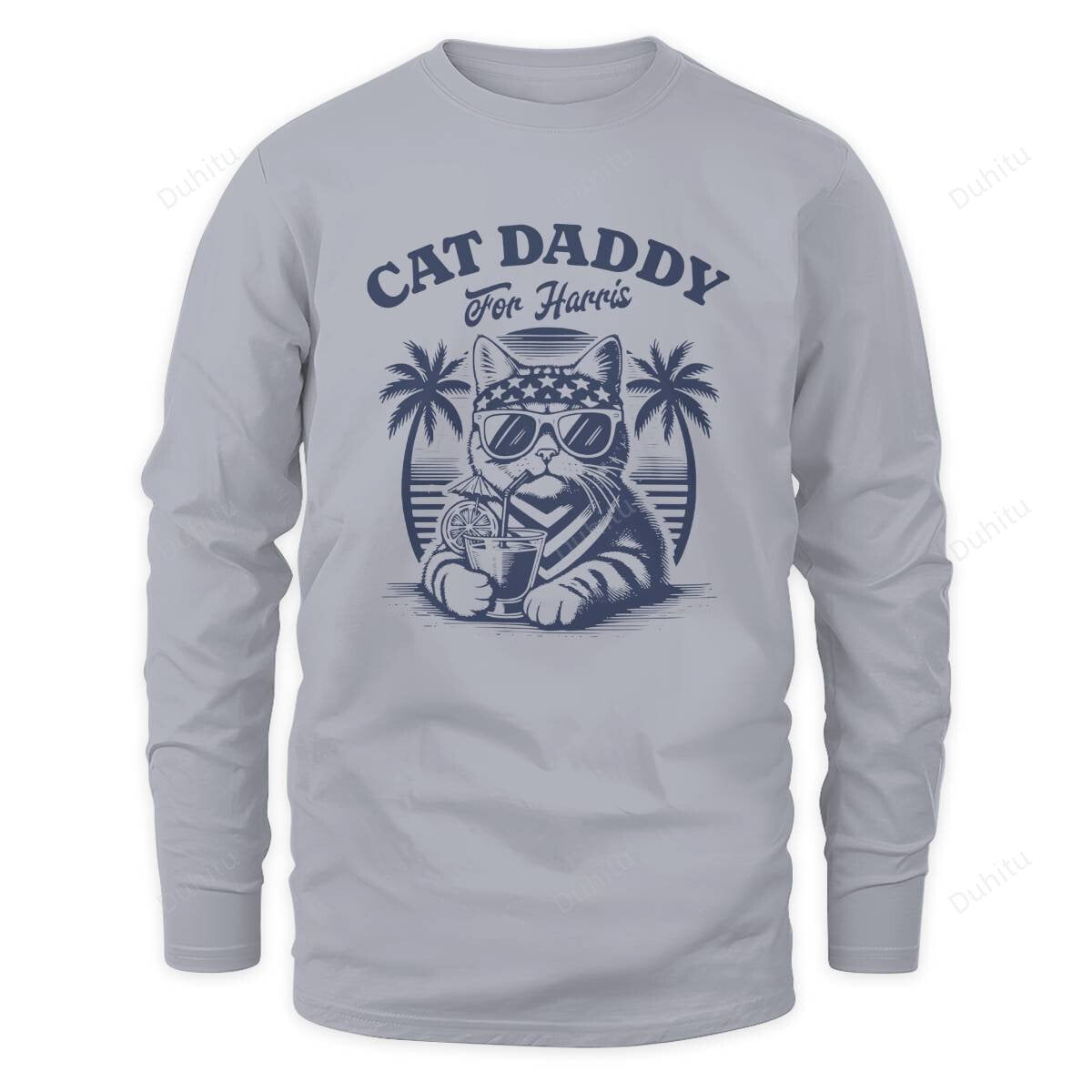 Cat Daddy For Harris Cat Daddies For Kamala Election 2031, S-4XL ...
