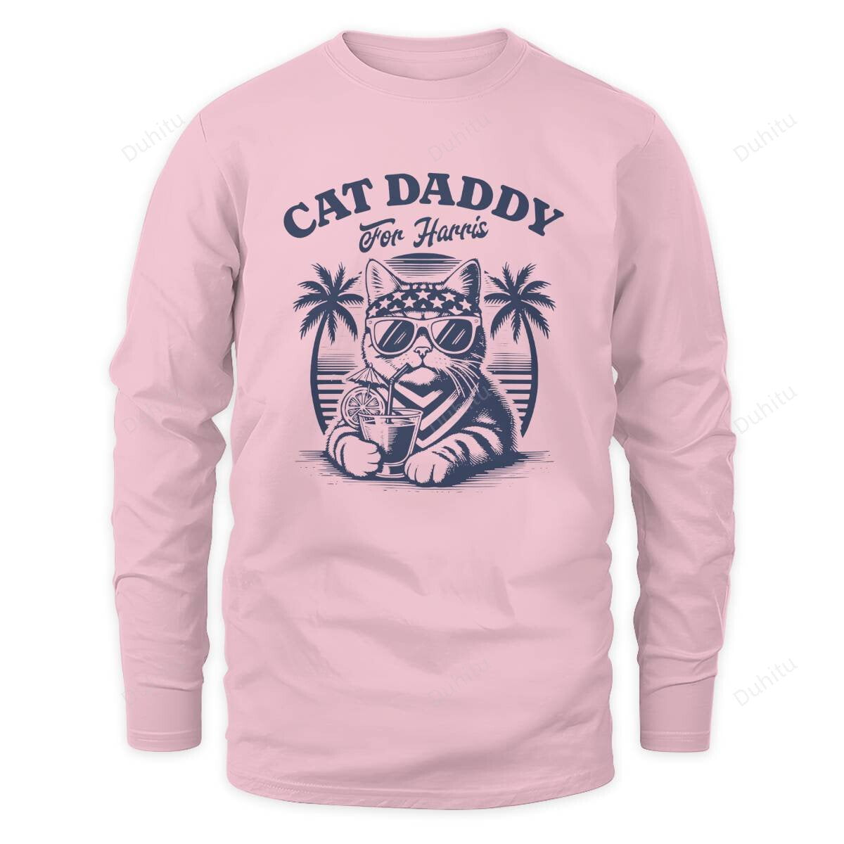 Cat Daddy For Harris Cat Daddies For Kamala Election 2051, S-4XL ...