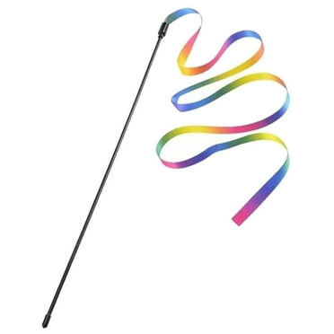 Long Kitty Kitten Rainbow Edition - Cat Dancer Charmer Cat Toy ...