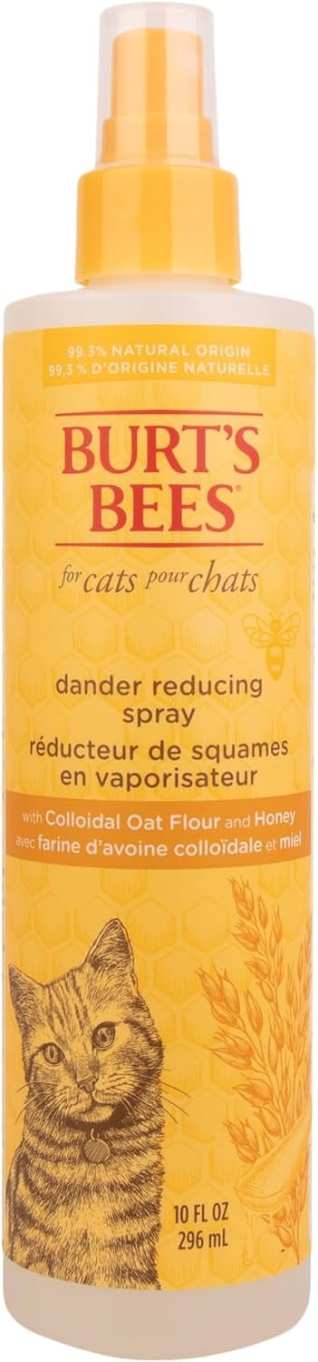 Cat Dander Spray with Colloidal Oat Flour and Honey, 99.3% Natural ...