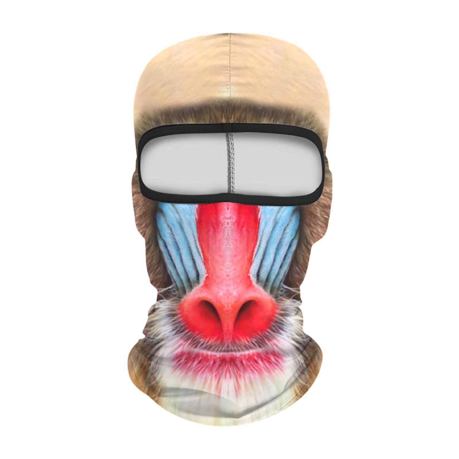 Cat Dog Halloween Face Hood for Skiing Hiking Riding Outdoor Sports ...