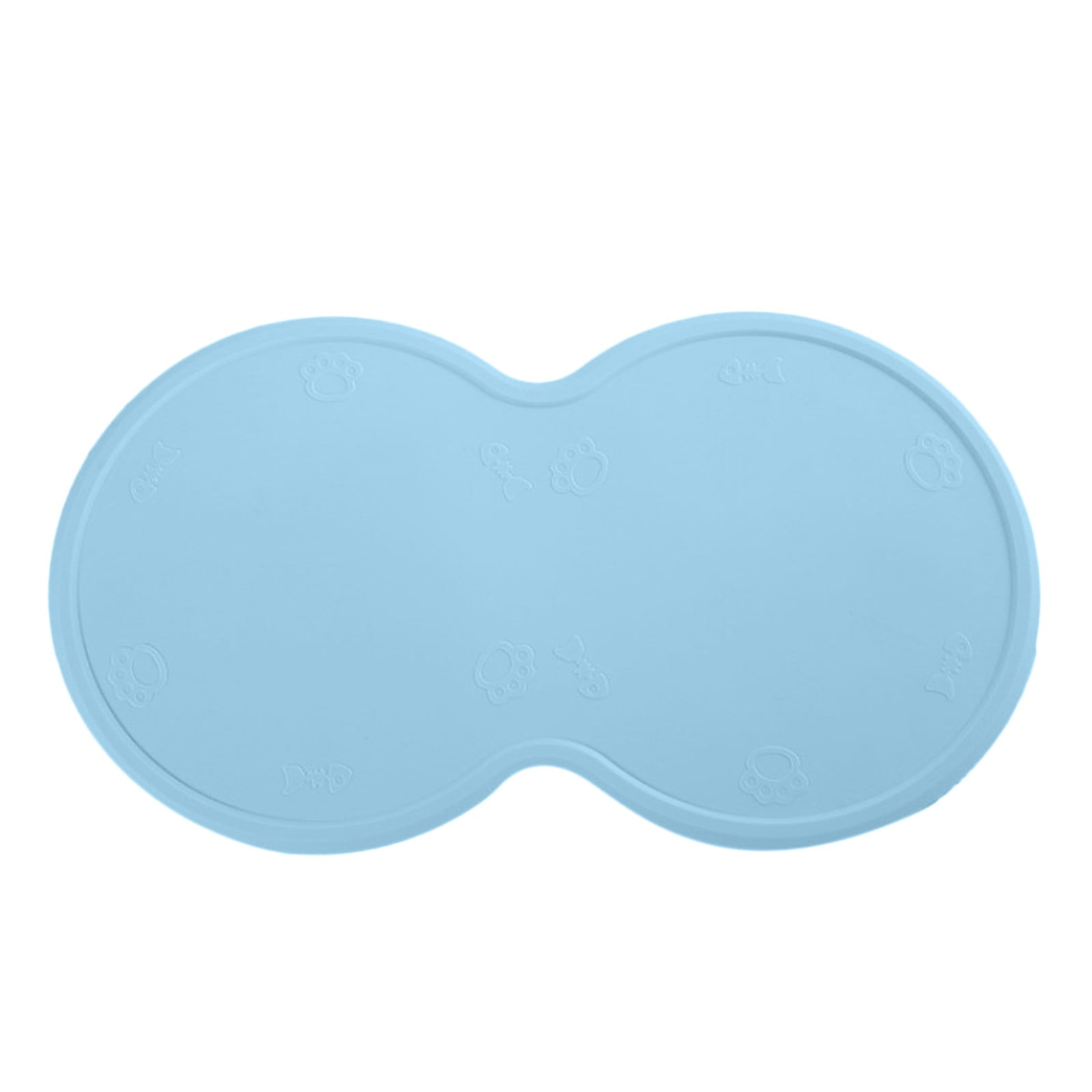 Cat & Dog Bowlssilicone Pet Placemat Oval Pet Silicone Placemat Non ...