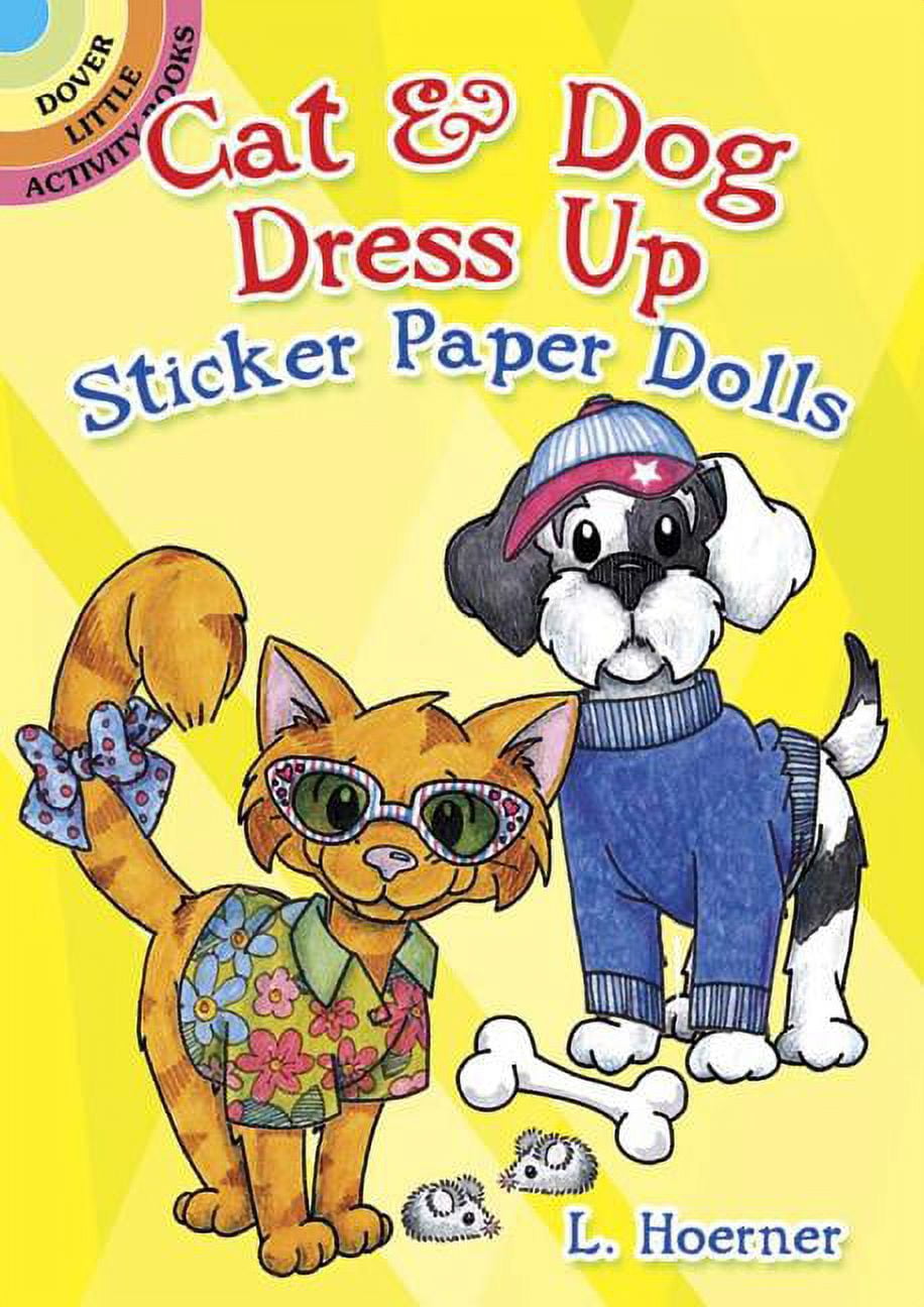 Cat & Dog Dress Up Sticker Paper Dolls - Walmart.com