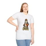 Cat Dog Funny Pet Crown Royal Animal Humor Cute Unisex Softstyle T ...