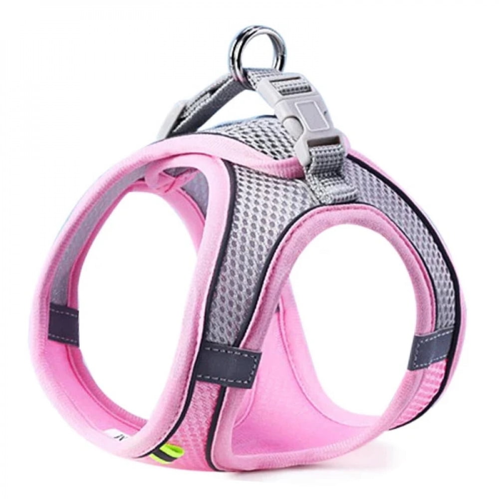 Cat Dog Harness Vest Chest Rope Set Reflective Breathable Adjustable ...