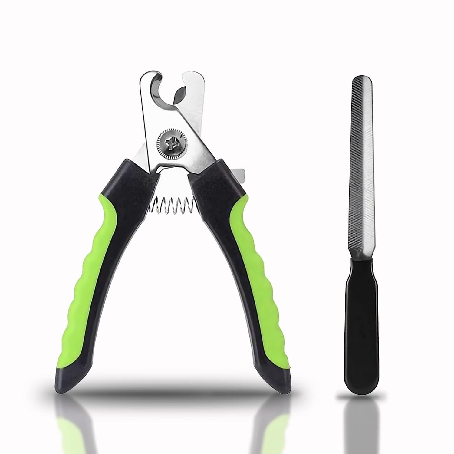 Cat Dog Nail Trimmers Pet Nail Clippers with Safety Guards Free Nail ...