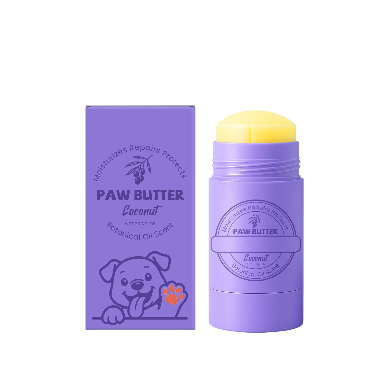 Cat Dog Paw Pad Balm Stick (1 oz) | Natural Lick Safe Dog Paw Blam ...