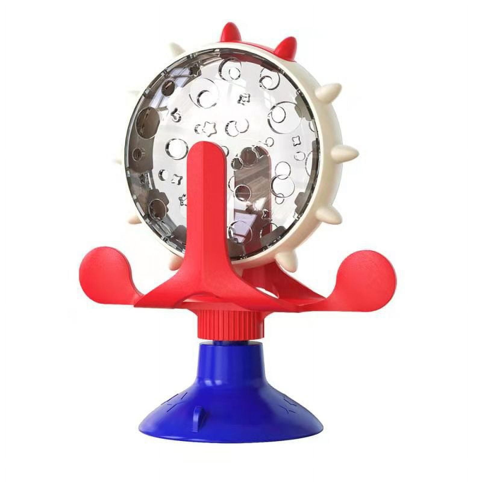 Cat&Dog Pet Leaking Feeder Toy, Ferris Wheel Food Dispensing Pet Toy ...