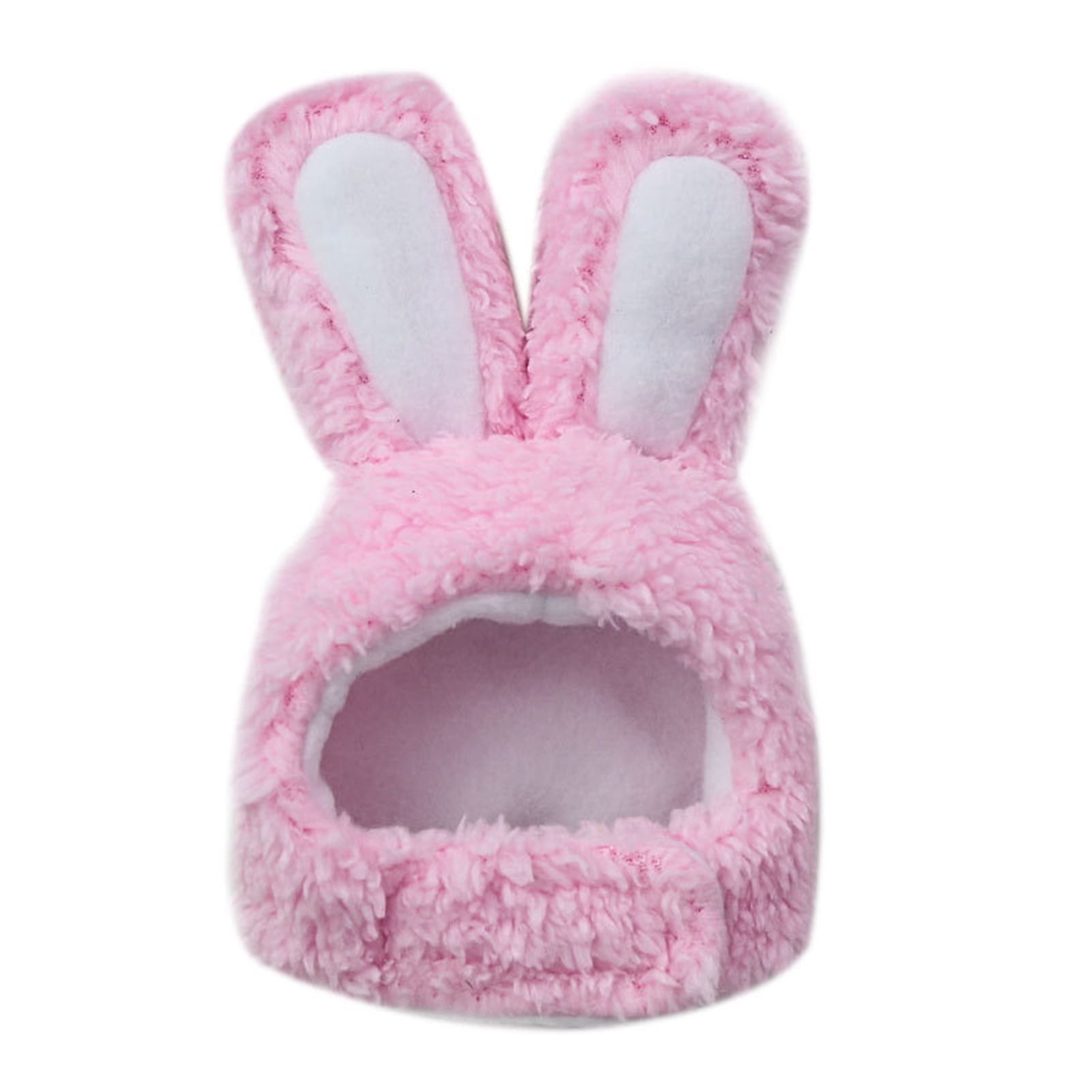Cat Dog Plush Hat, Cute Bunny Rabbit Ear Shape Soft Cashmere Winter ...