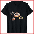 Cat Donut Nineties Vintage Graphic Retro Cats In Space Theme Unisex T ...