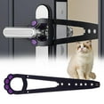 Cat Door Latch Holder, Keep Door Open 1.5" to 8", Let's Cats in and ...