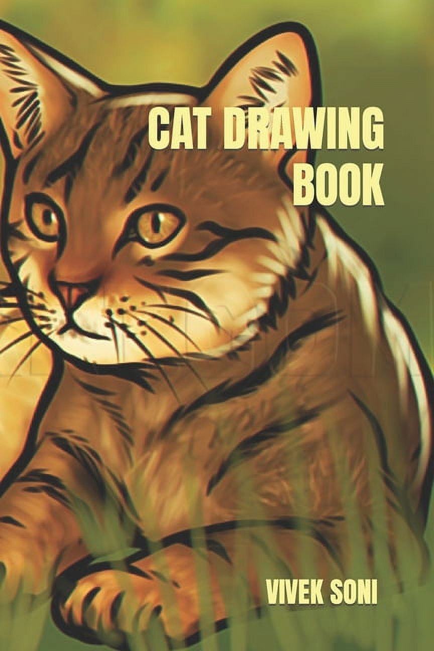 Cat Drawing Book (Paperback) - Walmart.com
