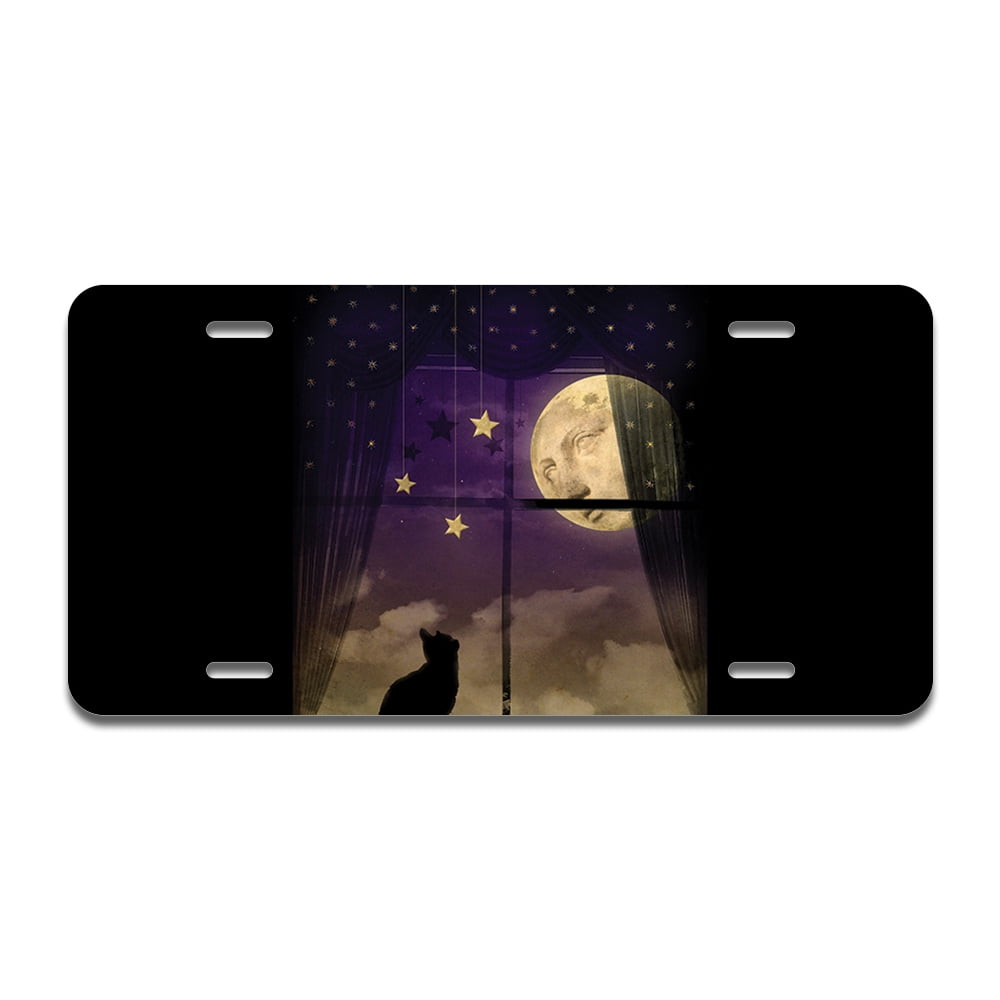 Cat Dream Aluminum License Plate| License Plate 12" X 6" Fits Any Car ...