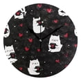 Cat Drinking Water Pattern Wall Clock 10in Round Artistic Oil Painting ...