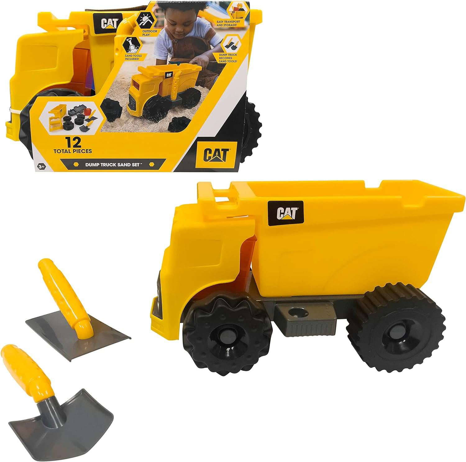 Customer reviews for Cat Dump Truck Sand Set | Walmart.com