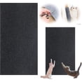Cat E Corner Side Table Scratcher, Trimmable Cat Wall Scratching Board ...