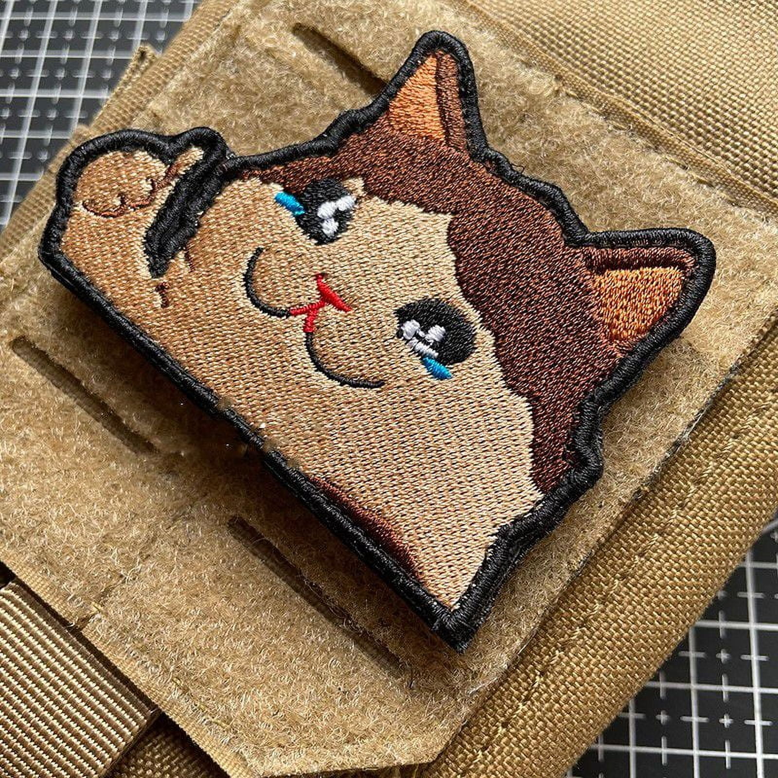 Cat Embroidery Patch You are Great Badge Encourage, DIY Bag Sticker for Clothing Backpack,A ...