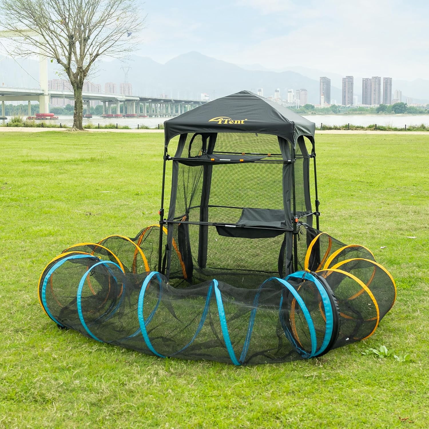 Cat Enclosure Kitten and Cat Tower Tent for Indoor and Outdoor 3 Tier ...