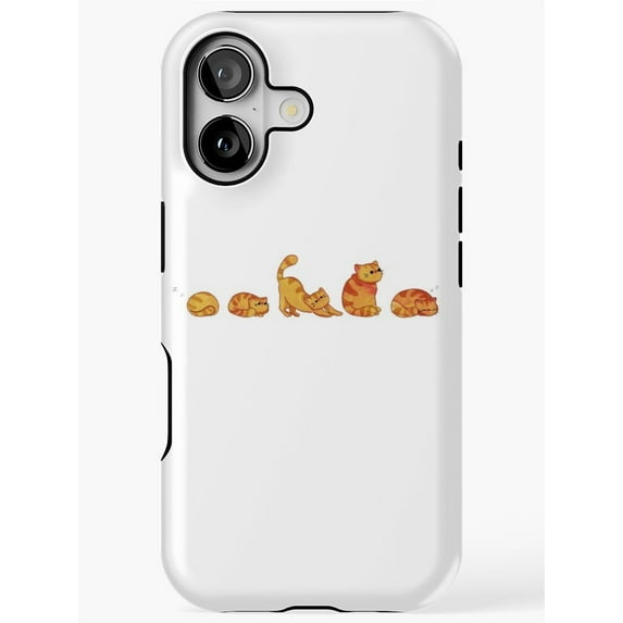 Cat Evolution Whimsical Funny Pet Pattern Art Phone Case for iPhone 11 ...