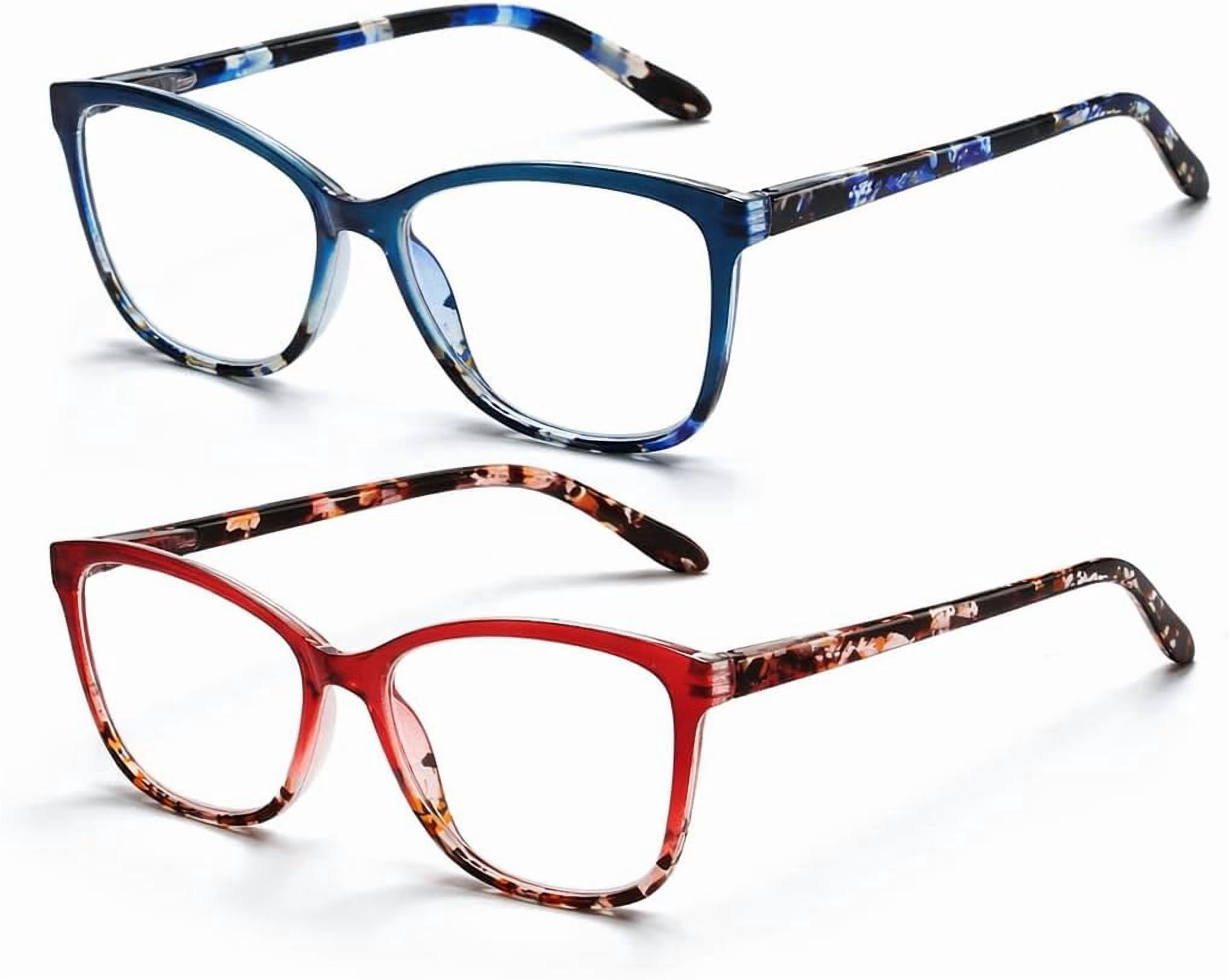 Cat-Eye Blue Light Blocking Glasses, Fashion Eyewear - Walmart.com