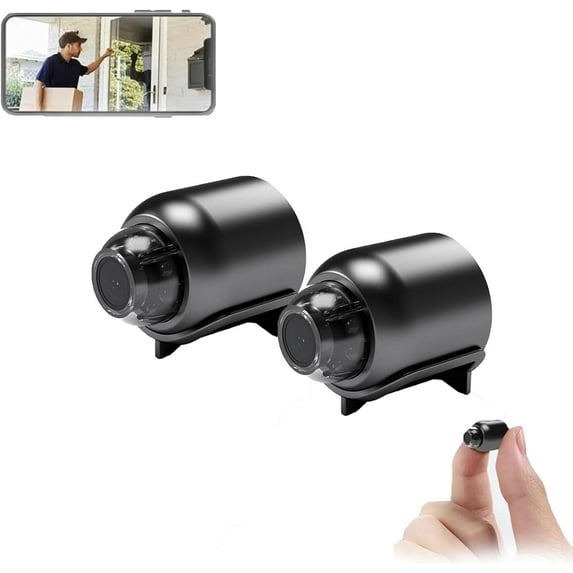 Cat Eye Camera, intelligent camera, Mini WiFi Cameras 1080p HD - Night ...