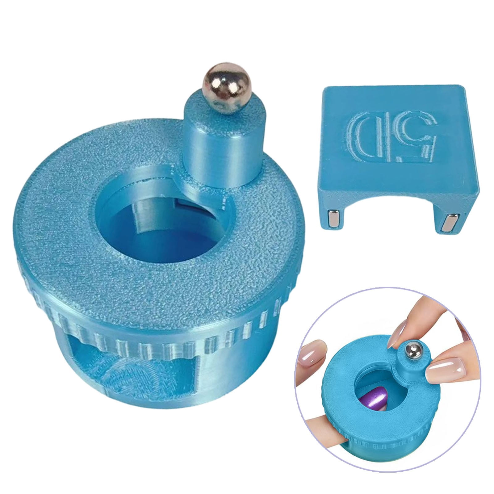 Cat Eye Magnet Set J A - Automatic Magnet for Nails Rotating Magnet ...